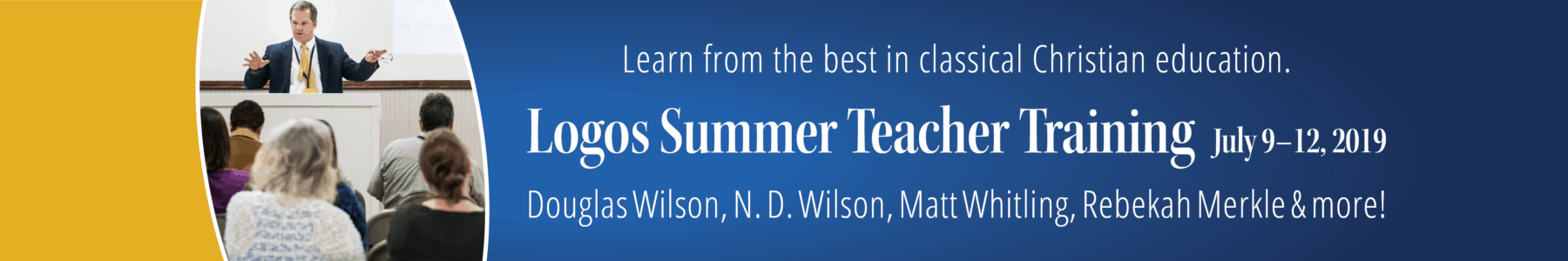 Douglas Wilson | Blog & Mablog | Theology That Bites Back