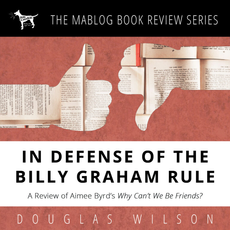 In Defense of the Billy Graham Rule | Blog & Mablog